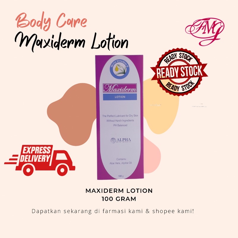 Maxiderm Lotion with Vitamin E 100g | Shopee Malaysia