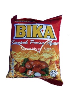 Bika Chicken Crackers 10g x 8pkt Childhood Snaks Makanan Ringan Zaman ...