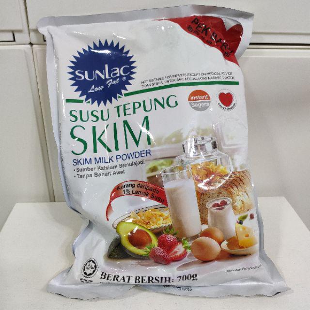Sunlac Low Fat Skim Milk Powder (700g) | Shopee Malaysia