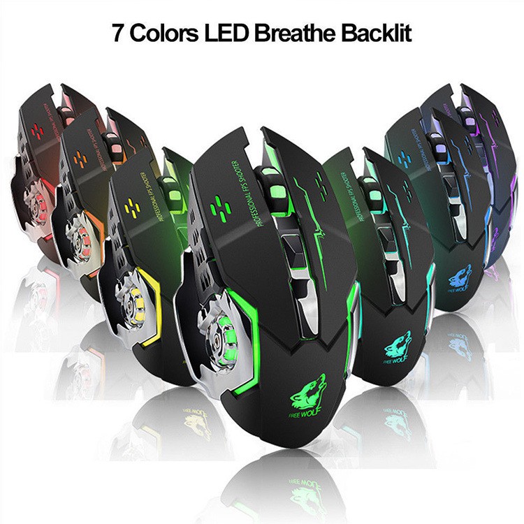 [ReadyStock] Tetikus Mekanikal Mechanical Gaming Mouse/ Mouse Wireless ...