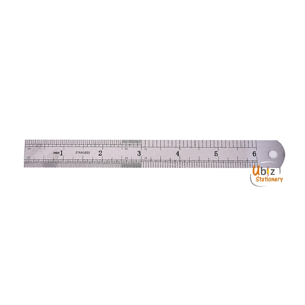 Steel Ruler 6" (1pc) | Shopee Malaysia