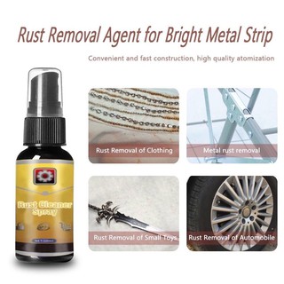 RUST CLEANER SPRAY anti karat spray penghilang karat besi logam plastik ...