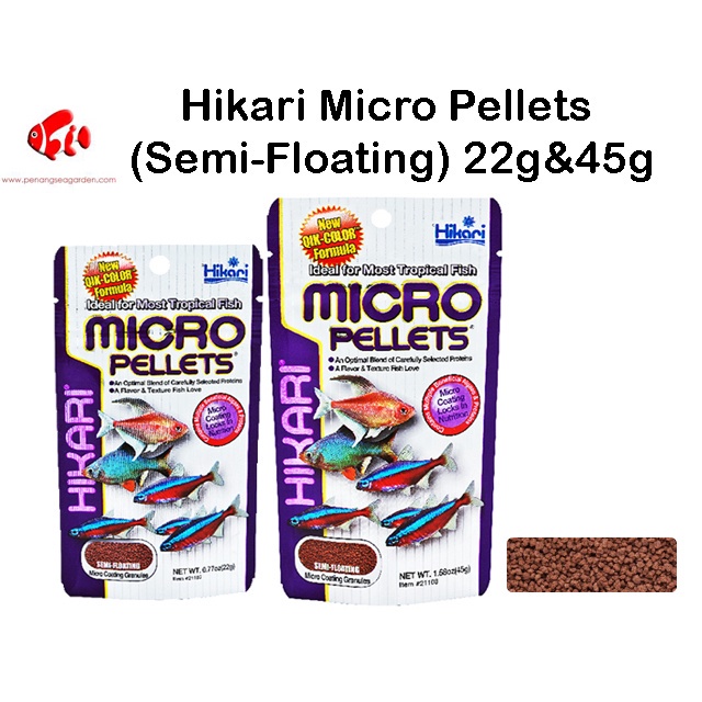 Hikari Tropical Micro Pellets 22g/ 45g | Shopee Malaysia