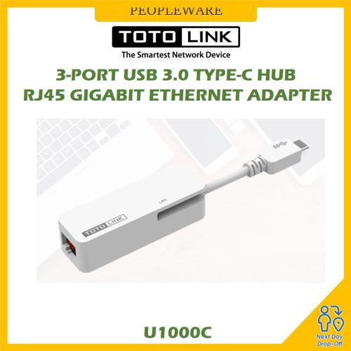 Totolink U1000C Type-C to RJ45 Gigabit Ethernet Adapter | Shopee Malaysia