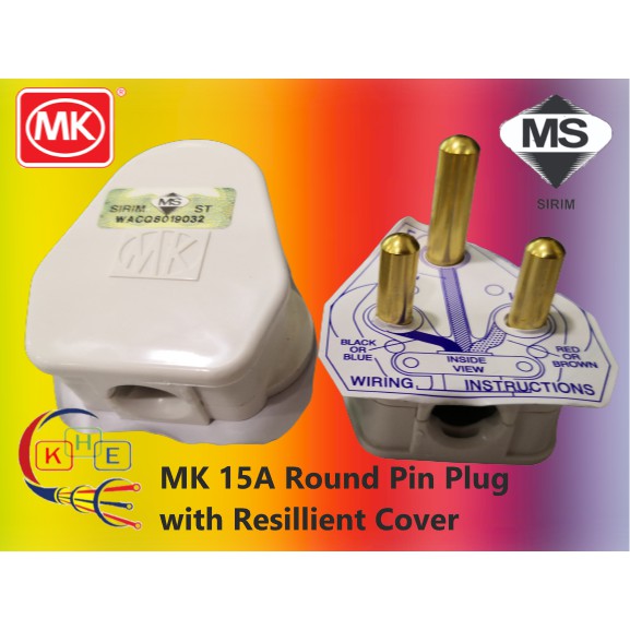MK 15A PLUG TOP 515 Heavy Duty (BAKELITE) SIRIM APPROVED | Shopee Malaysia MK 15A PLUG TOP 515 Heavy Duty (BAKELITE) SIRIM APPROVED | Shopee Malaysia