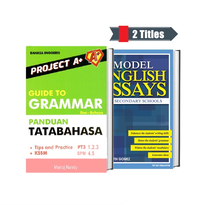 Learn English Grammar and Model Essays Set For PT3 & SPM (2 Book ...