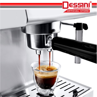DESSINI ITALY 20 Bar 1.4L Espresso Coffee Maker Brew Froth Cappuccino ...