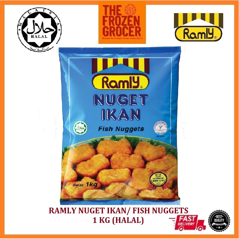 [DELIVERY KL/SEBAHAGIAN SELANGOR] Ramly Nugget Ikan 1kg/ Ramly Fish ...