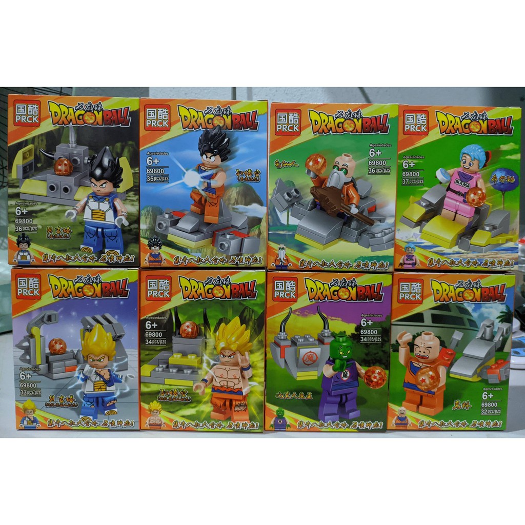 DRAGONBALL PRCK 69800 Minifigures Compatible with Lego / ڤاتوڠ ماءينن ...