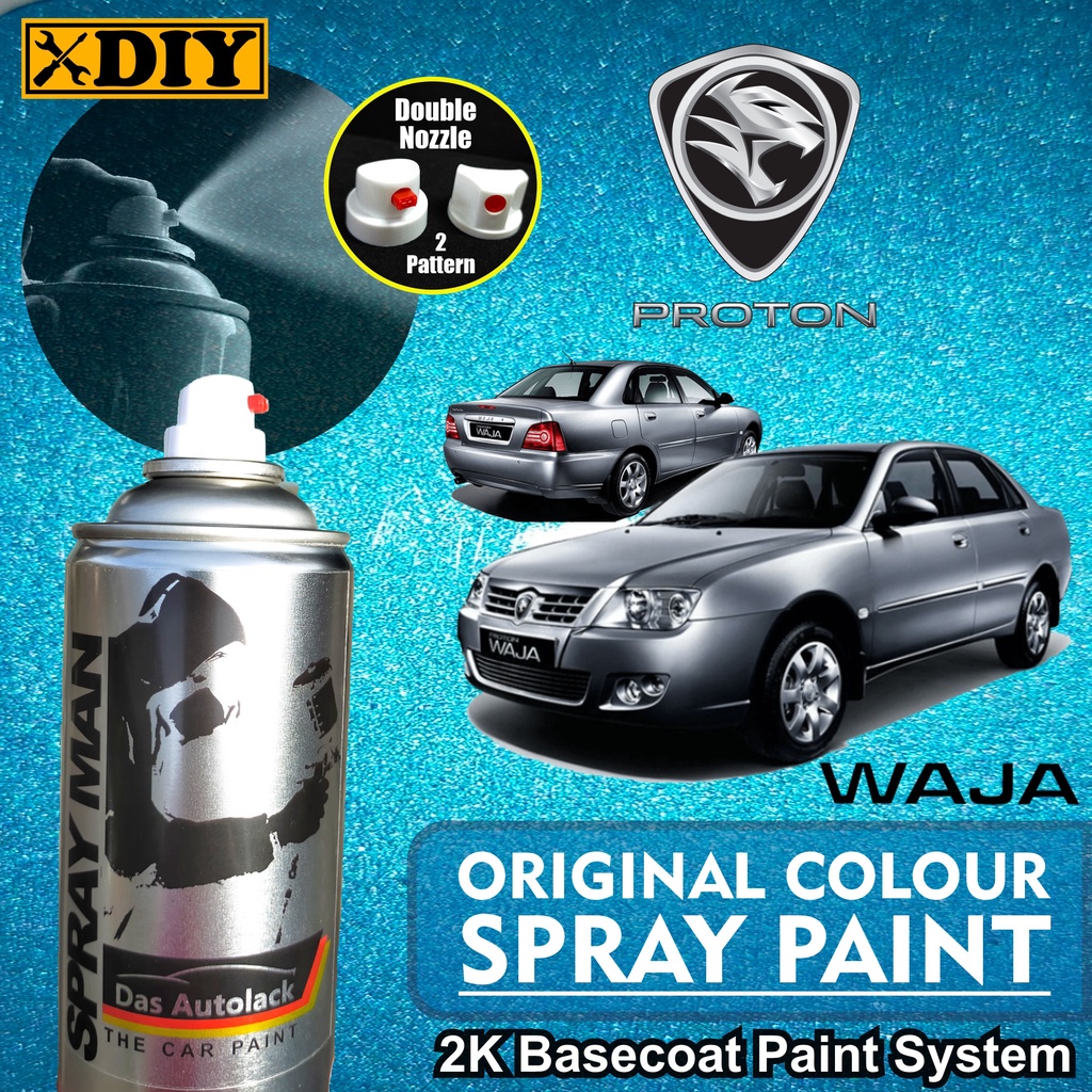 Proton Waja Spray Paint For Touch Up All Original Factory Colours 400ml ...