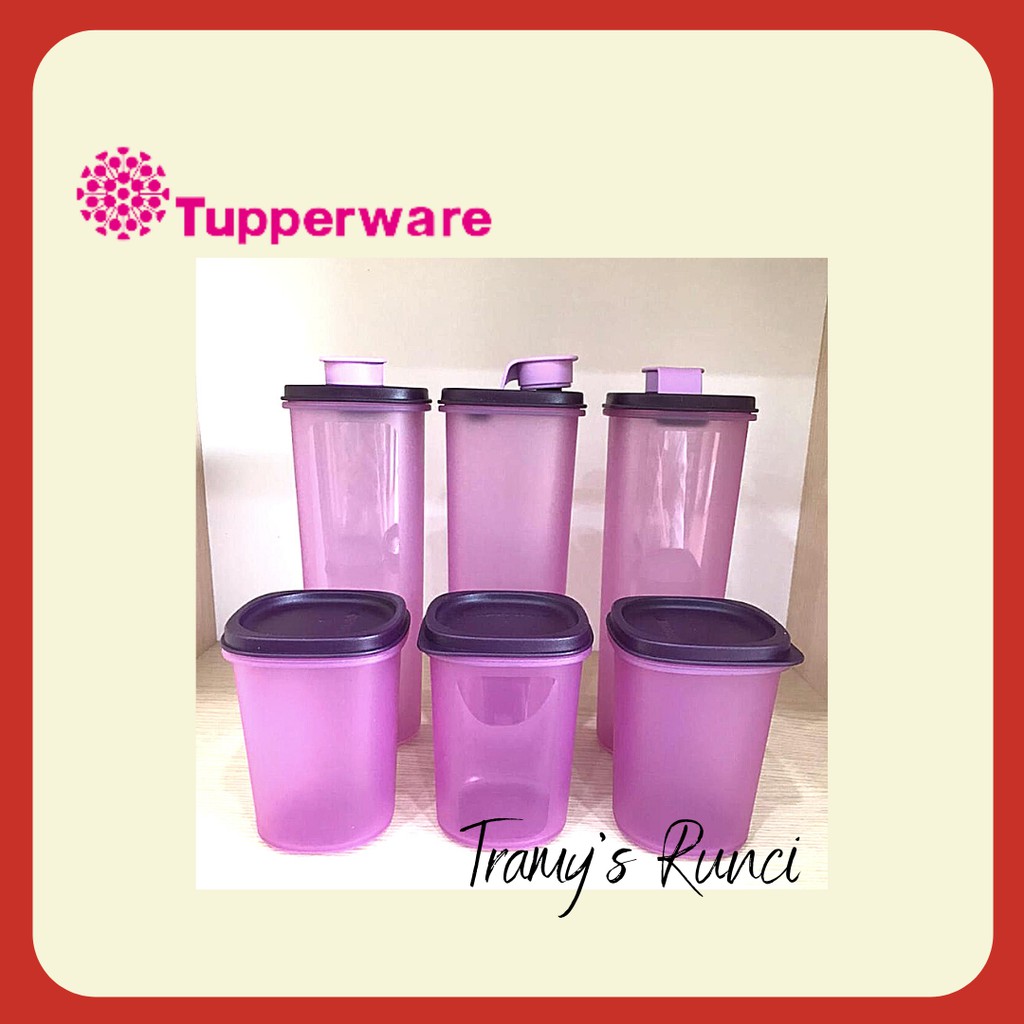 Tupperware Gift box set Breezy Pour Set Smart Saver Round Set 440ml ...