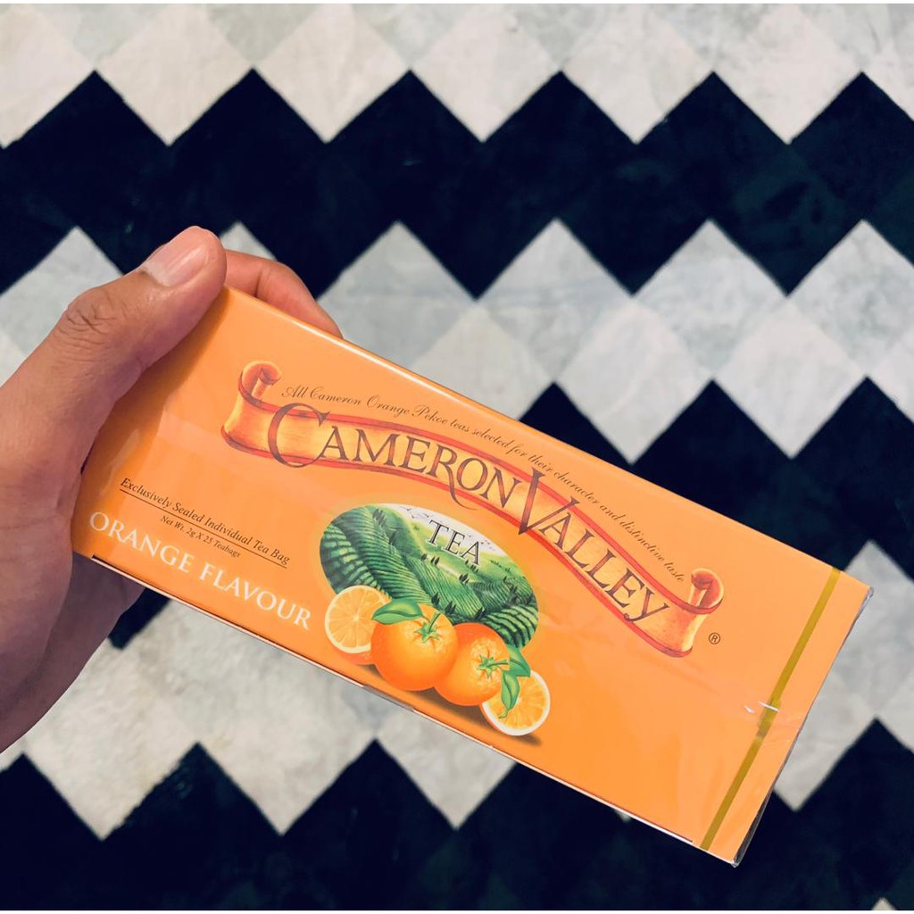 Best Seller Orange Tea Cameron Teh Berperisa Oren Shopee Malaysia