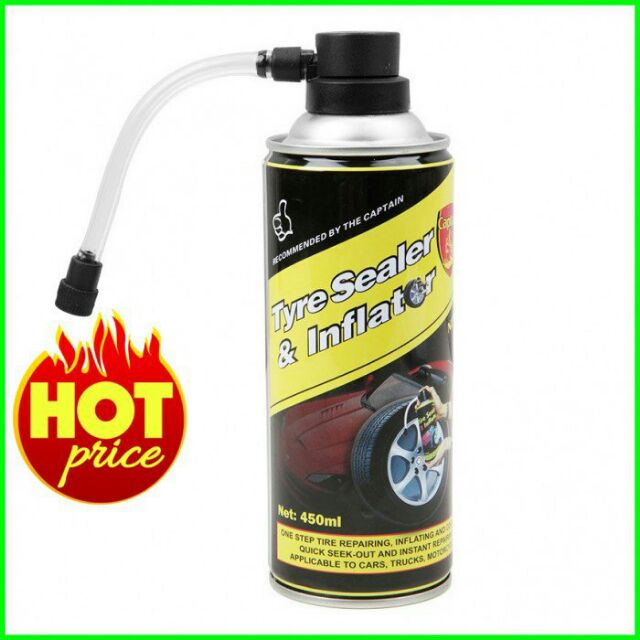💥💥Tyre Sealer & inflator Emergency Tyre repair 450 ml💥💥 | Shopee Malaysia