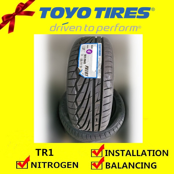 Toyo Proxes TR1 tyre tayar tire (With Installation) 195/50R15 195/55R15 185/55R15 195/50R16 185 ...