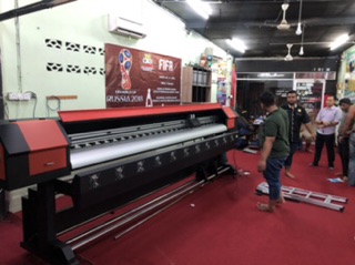 Mesin Print Banner Eco Solvent 5/6 kaki | Shopee Malaysia