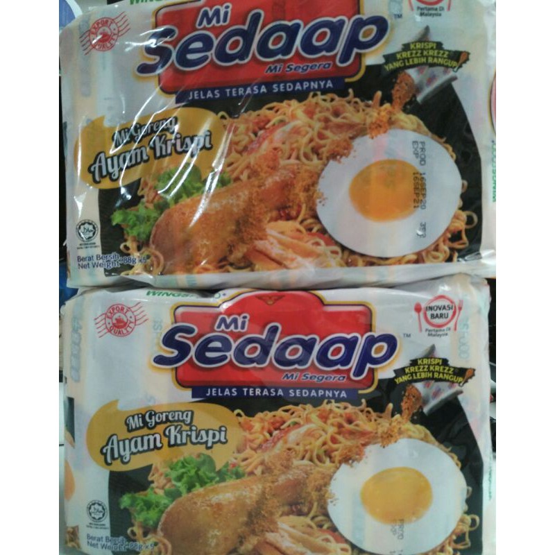Mi Sedap Ayam Krispi (1 packet) | Shopee Malaysia