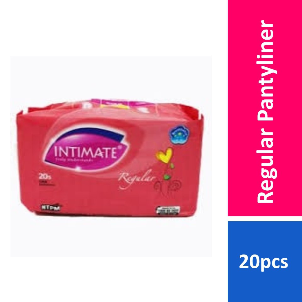 Intimate Regular Pantyliner 40s | Shopee Malaysia