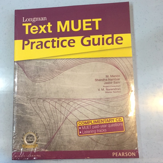 MUET PRACTICE GUIDE Textbook | Shopee Malaysia