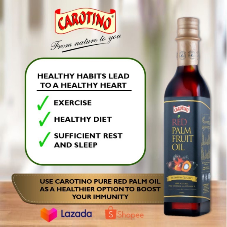 [Carotino] Red Palm Fruit Cooking Oil (better health/high carotene/rich ...