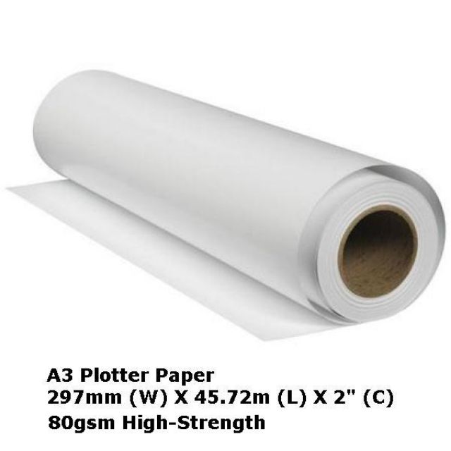 A3 Plotter Paper (1 Roll) | Shopee Malaysia