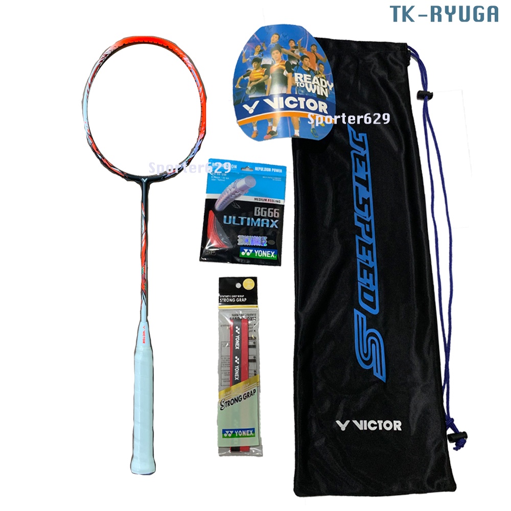 VICTOR THRUSTER RYUGA BADMINTON RACKET PREMIUM QUALITY | Shopee Malaysia