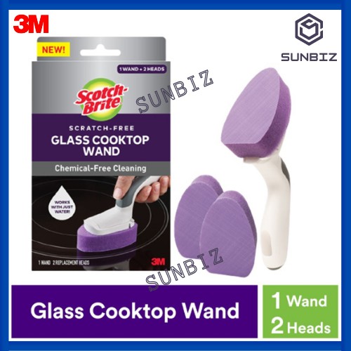 3M Scotch-Brite Scratch-Free Glass Cooktop Wand - Scratch Free Easy ...