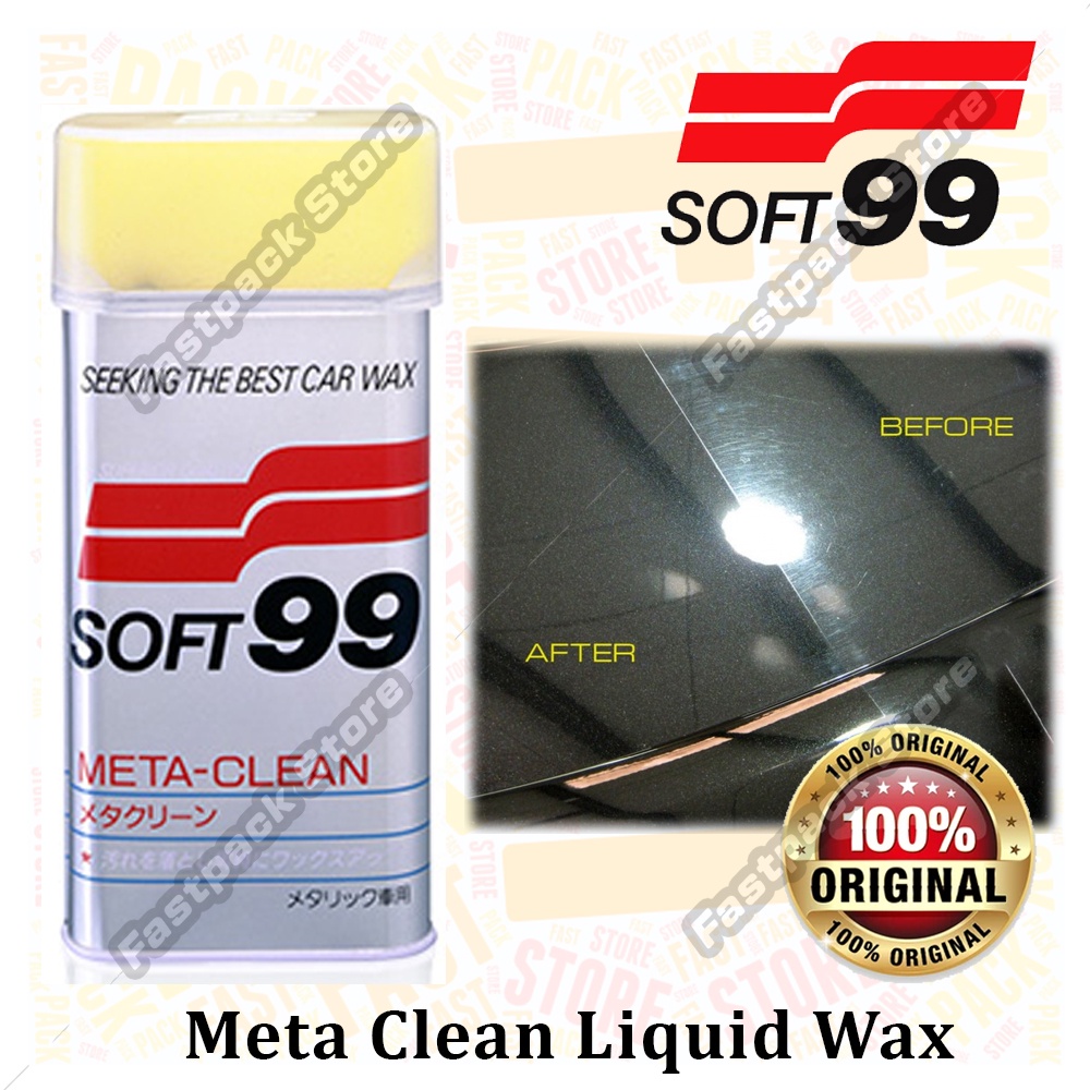 Soft99 Soft 99 Meta Clean Liquid Wax Polish Wax Coating Shinning ...