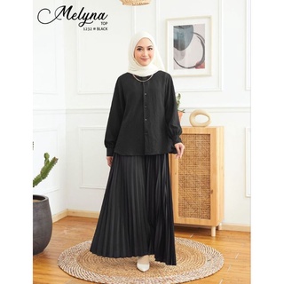 New! Nadra Palazzo + Melyna Blouse Set. Baju Outing. OOTD! | Shopee ...