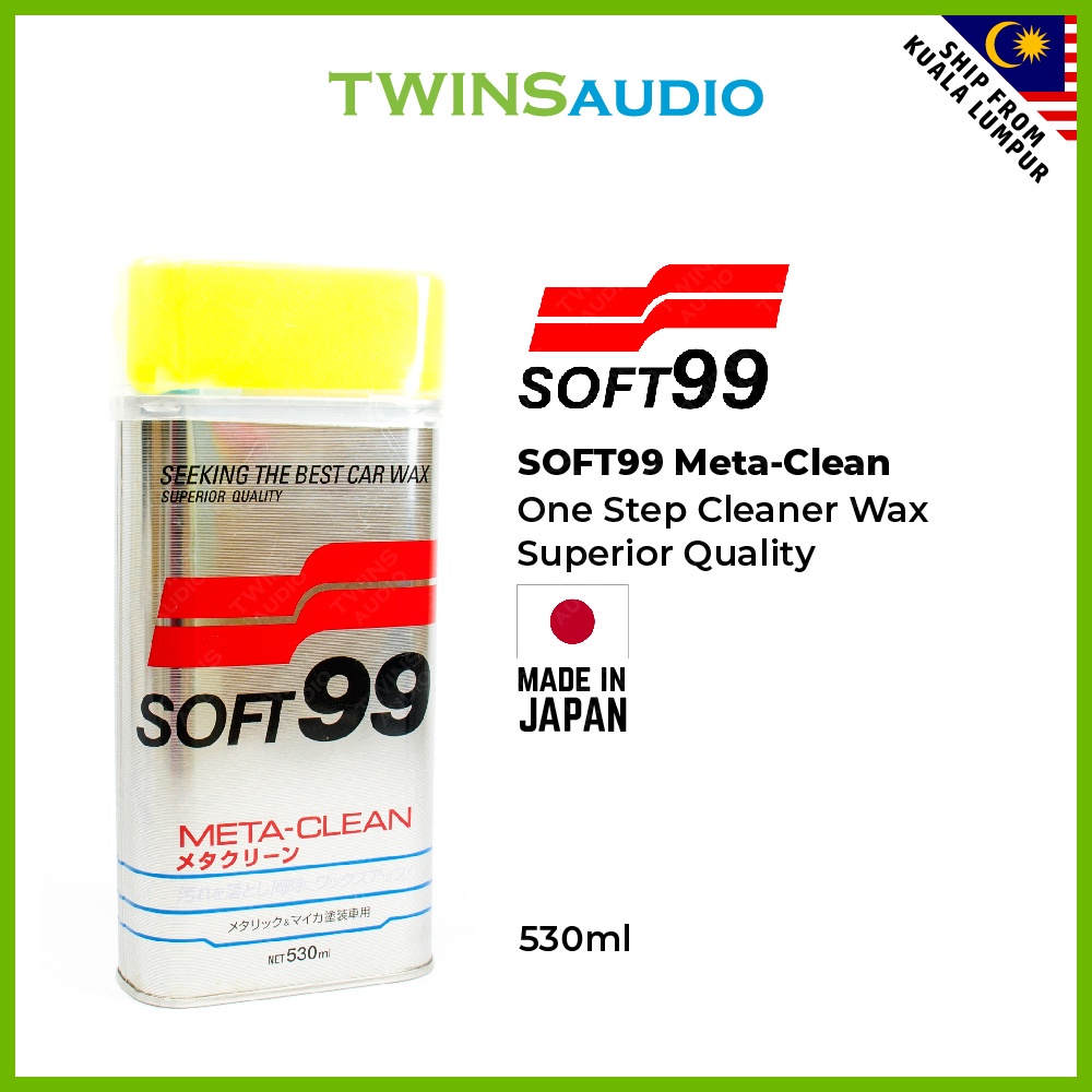 SOFT99 Luster Cleaner & Polish / SOFT99 New Meta-Clean Liquid Wax ...