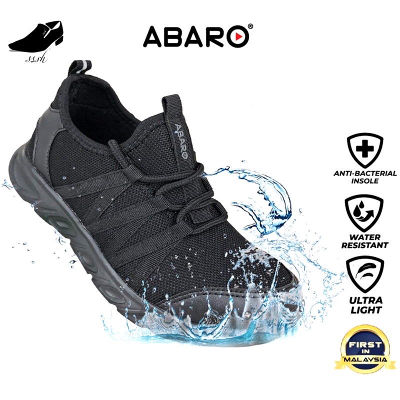 ORIGINAL ABARO Water Resistant/Ultra Light Sneaker-W2821 School Shoes ...