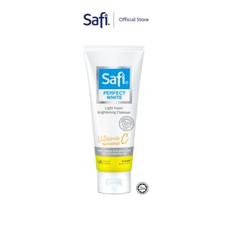 SAFI Perfect White Vit C Light Foam Brightening Cleanser 100g | Vitamin ...
