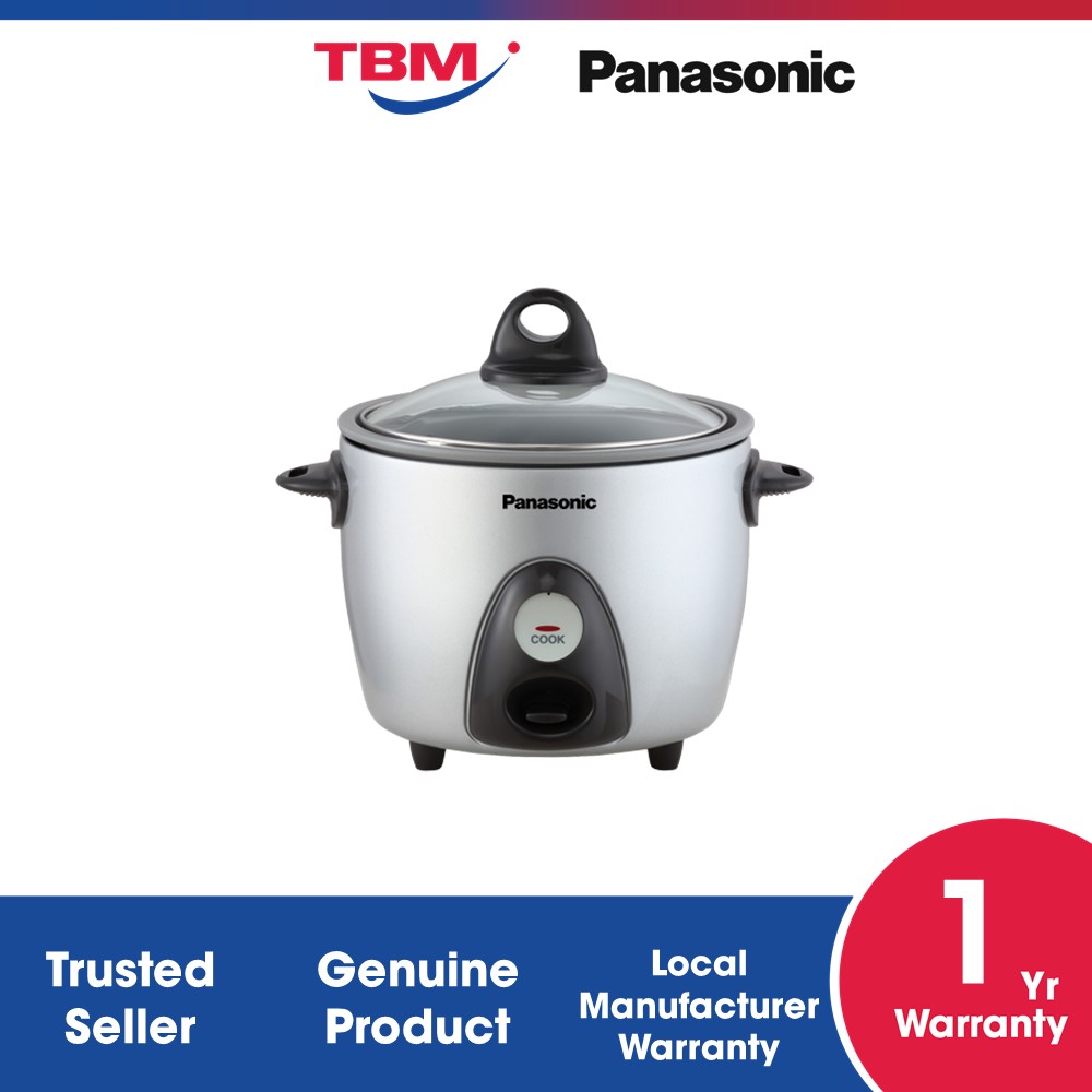 Panasonic Conventional Rice Cooker (0.6L) SR-G06FGLSK | Shopee Malaysia