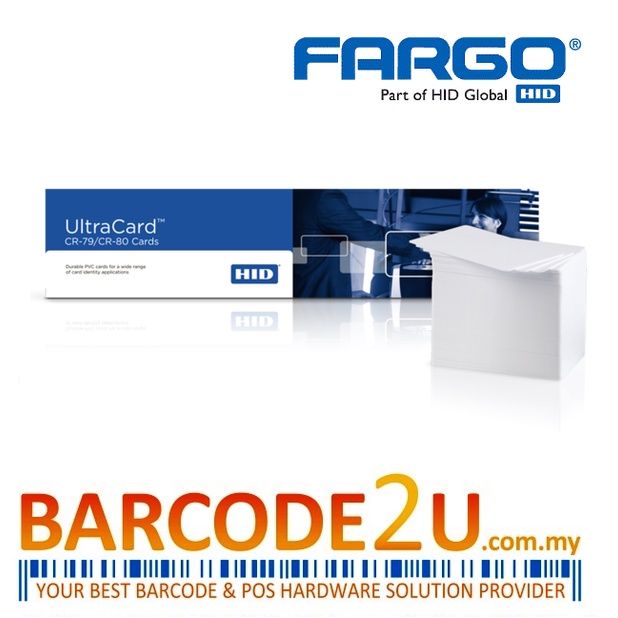 Fargo UltraCard PVC Card (500pcs/box) | Shopee Malaysia