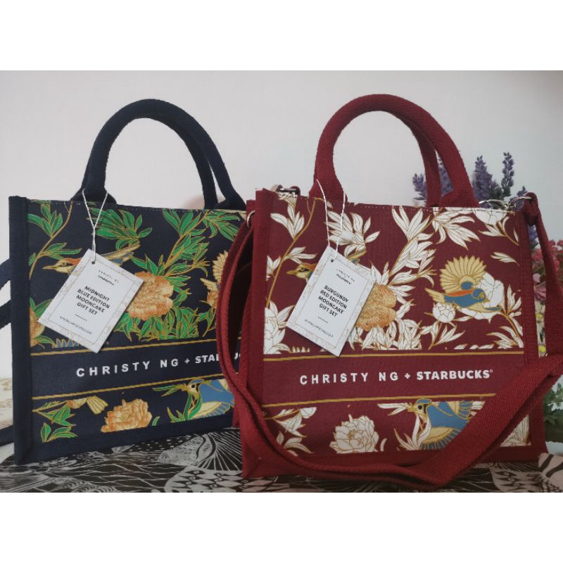 ORIGINAL Starbucks x Christy Ng tote bag | Shopee Malaysia