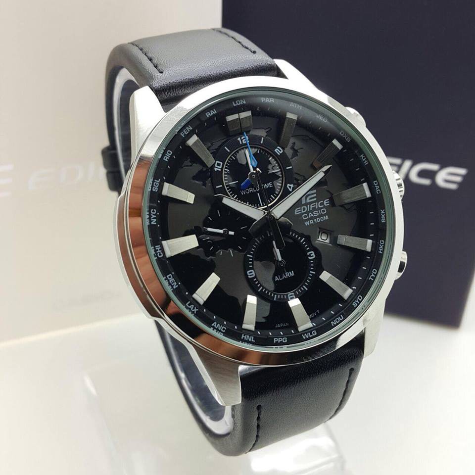 Casio Edifice Mens Leather Watches | Shopee Malaysia
