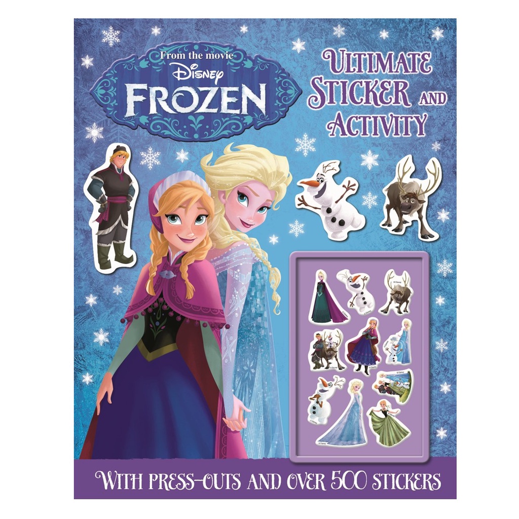 Frozen Disney Ultimate Sticker and Activity Book With Activities ...