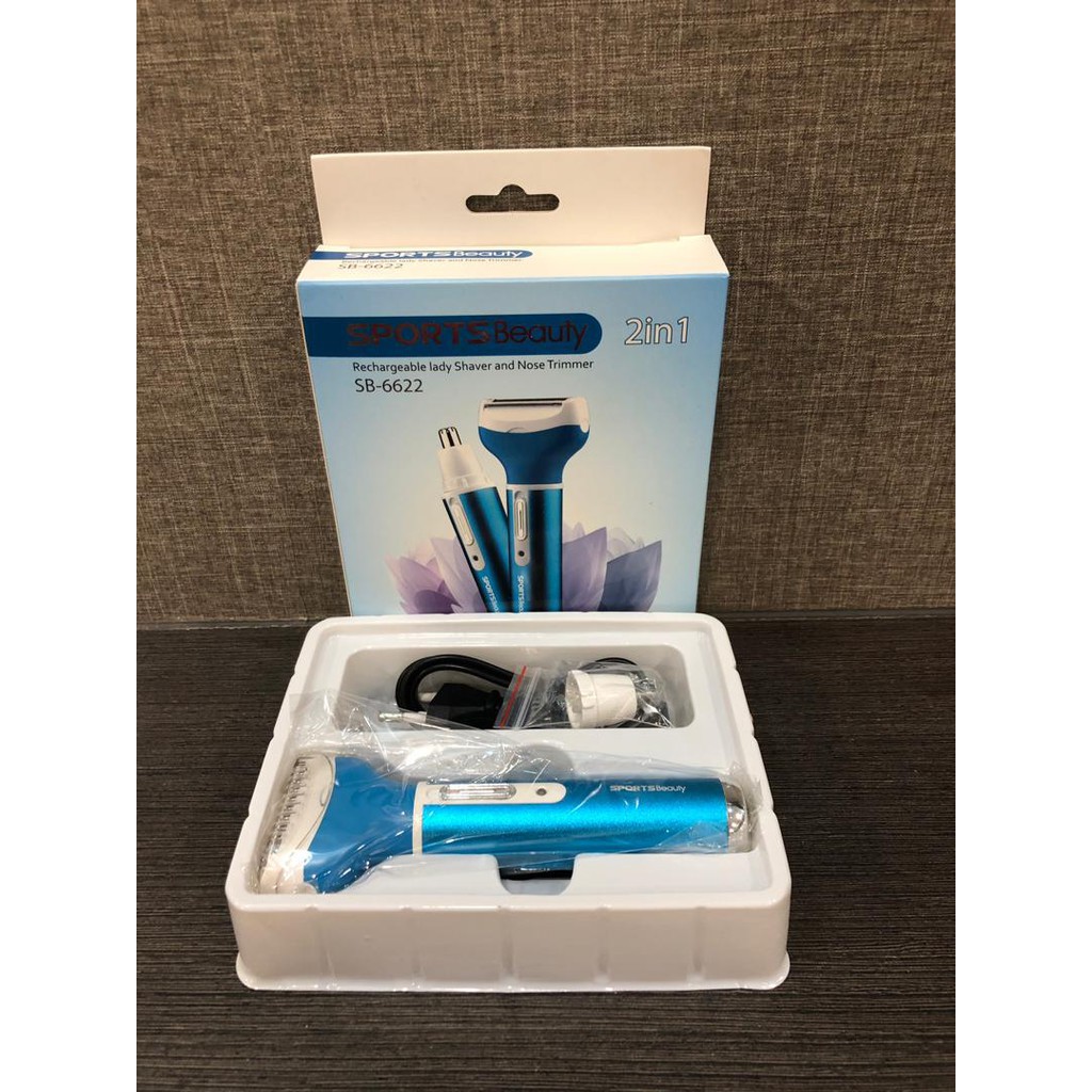 LADY BEAUTY READY STOCK 2in1 NOSE TRIMMER LADY SHAVER | Shopee Malaysia