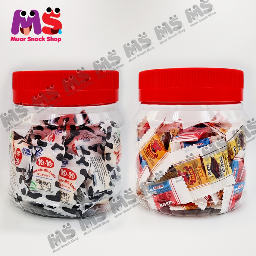 Yo-Yo yoyo Hokkaido Milk Candy 150g/bottle | BENTO Milk Tablet Candy ...