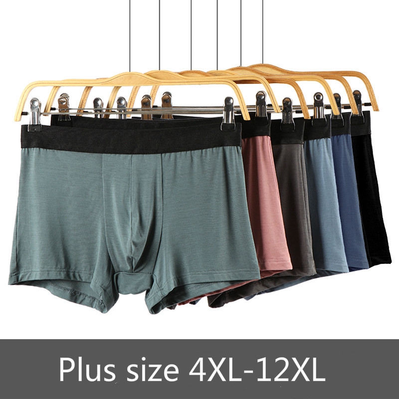 Men's Plus size underpants 4XL-12XL men's underwear7XL, 8XL, 9XL, 10XL, 11XL, 12XL mid waist ...