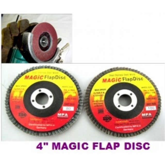 Flap Disc Magic 4" High Quality | Shopee Malaysia