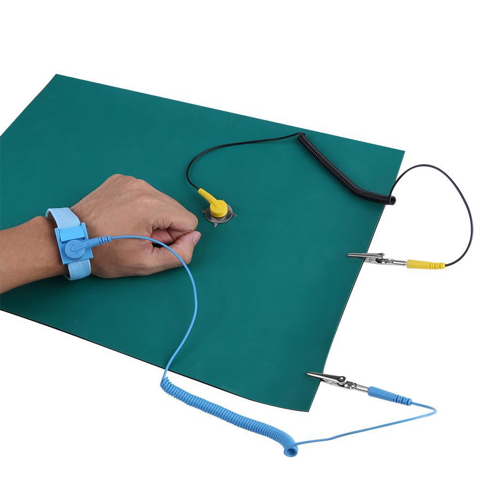Wholesale Price Electrostatic Discharge Esd Anti Static Wrist Strap Ground Wire Mat Grounding