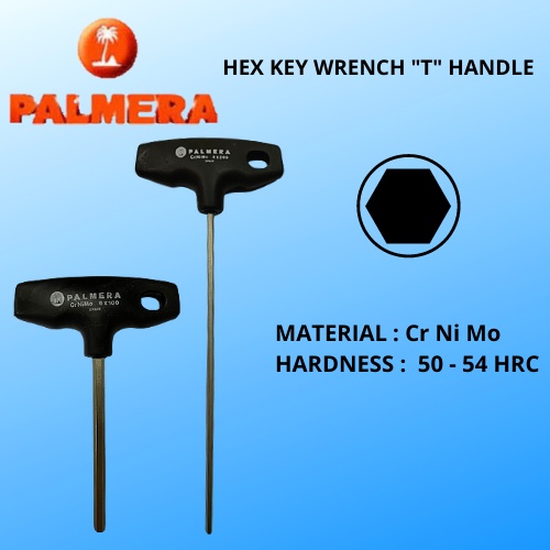 PALMERA HEX KEY WRENCH "T" HANDLE / PC | Shopee Malaysia