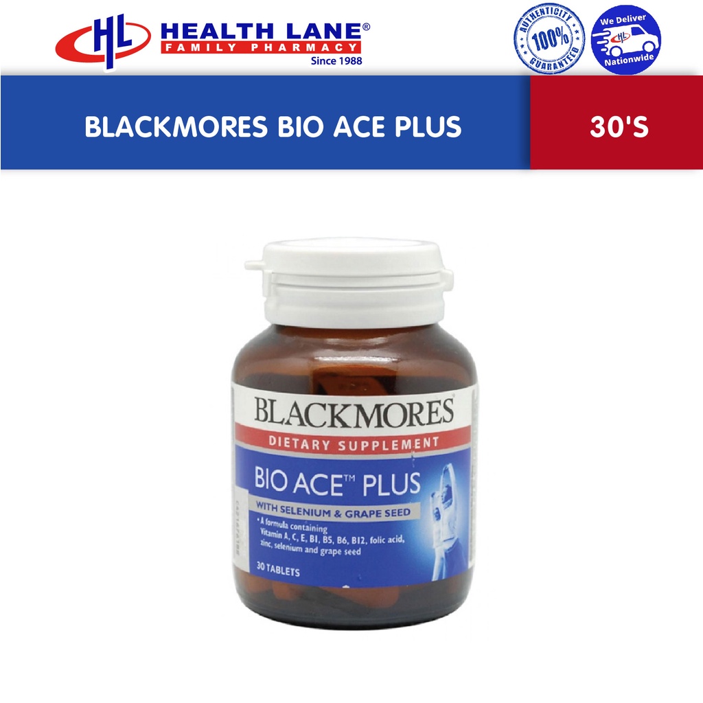 Blackmores Bio Ace Plus (30's) | Shopee Malaysia