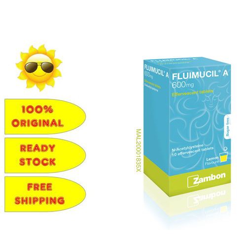 Fluimucil A 600mg Effervescent Tablet (10s) | Shopee Malaysia