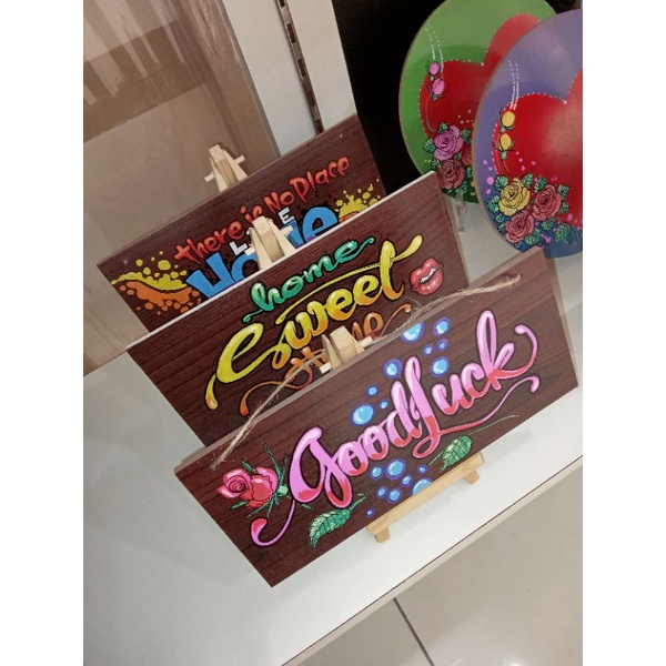 CUSTOM MINI SIGNAGE (HANDPAINTING 100%) | Shopee Malaysia