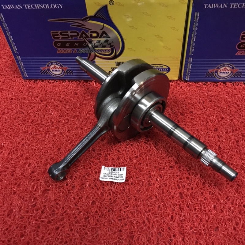 Ex5 Dream Crankshaft Racing Jet 2mm Wave125 Modify to Ex5 Dream ...