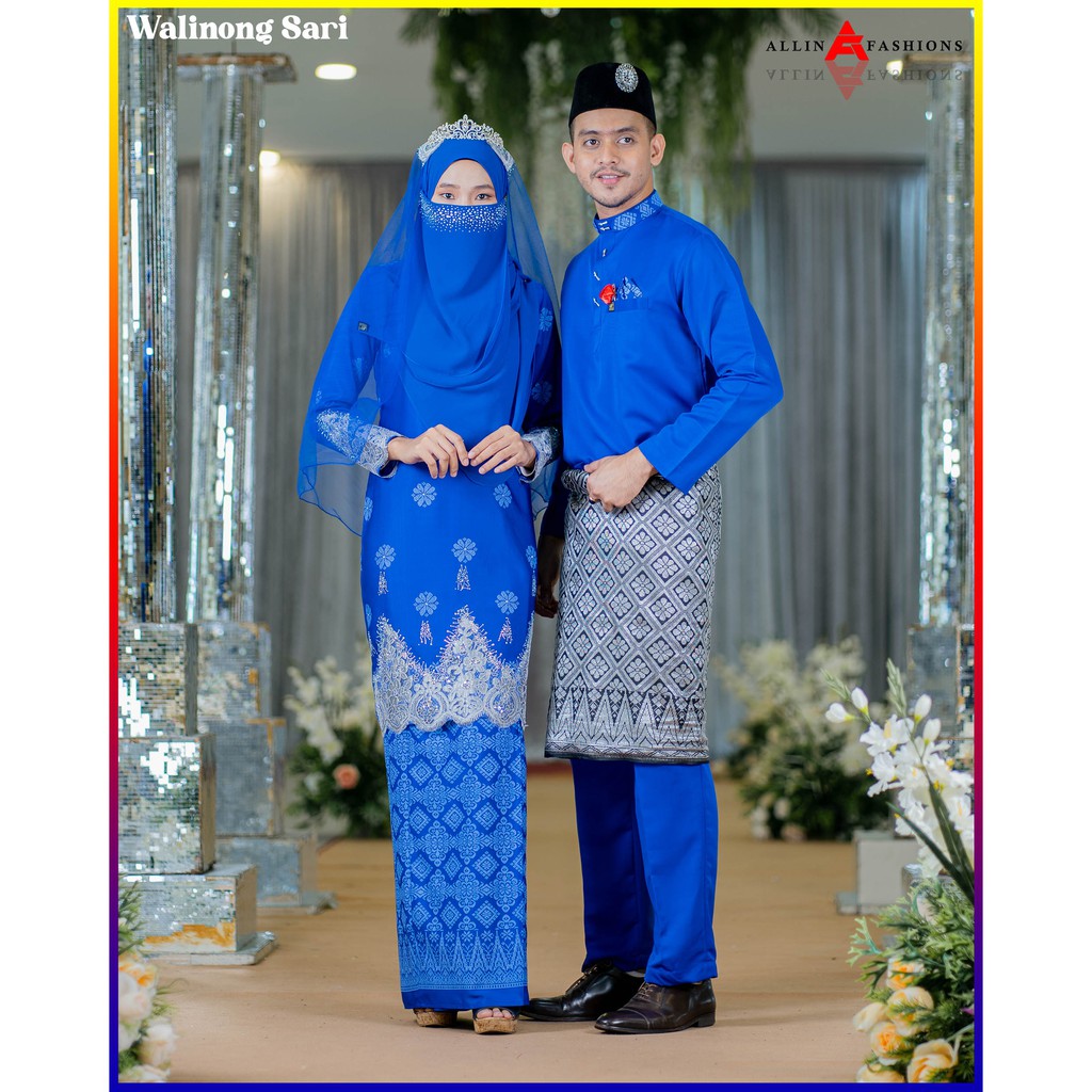 SET NIKAH/TUNANG KURUNG MODEN SONGKET WALINONG SARI+BAJU MELAYU JEBAT ...