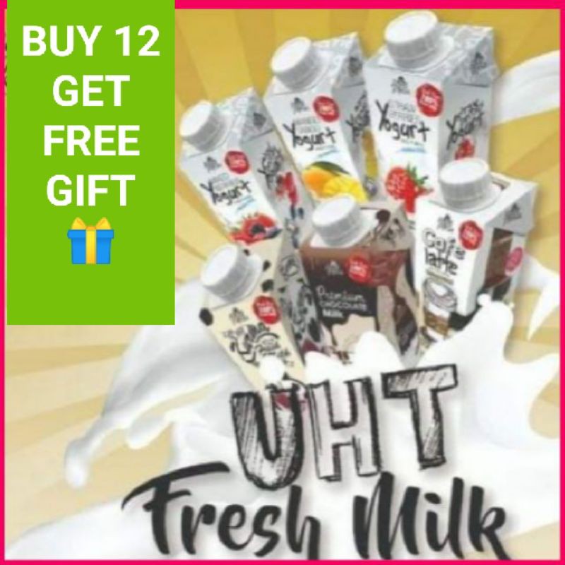 FARM FRESH SUSU UHT 200ml ( BUY 12 GET FREE GIFT) | Shopee Malaysia