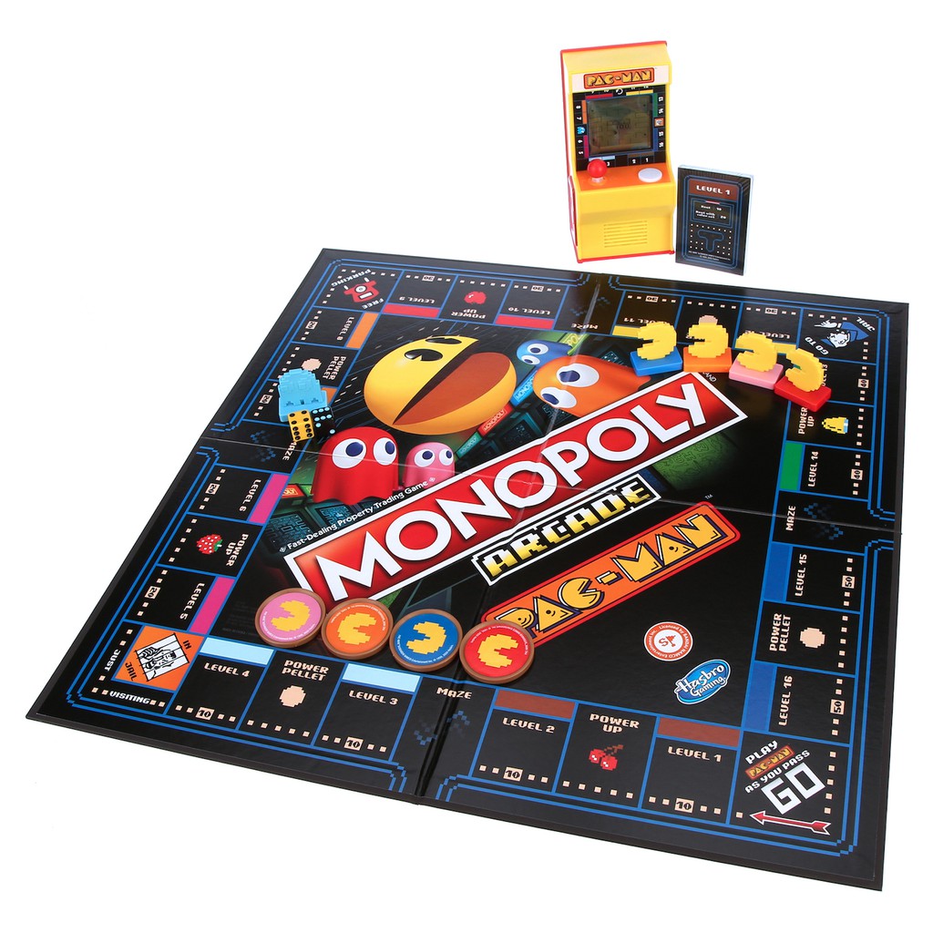 Monopoly Arcade Pac-Man Game; Monopoly Board Game For Kids Ages And ... Monopoly Arcade Pac-Man Game; Monopoly Board Game For Kids Ages And ...