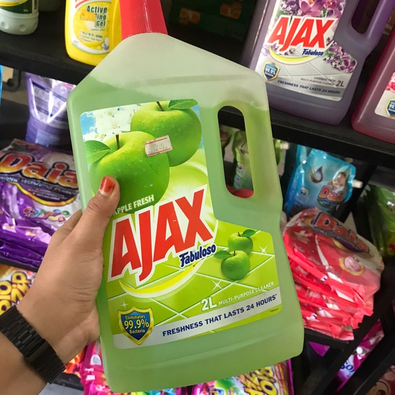 Pencuci lantai tandas jenama ( AJAX ) | Shopee Malaysia